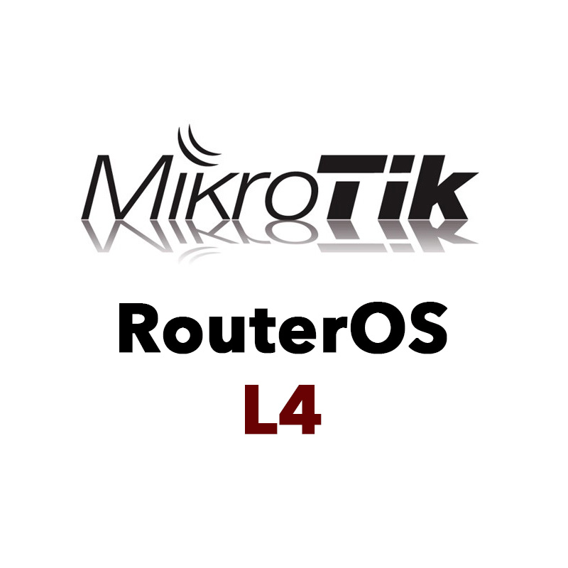 Compra tu Licencia RouterOS nivel 4 Mikrotik RouterOS-L4 en México